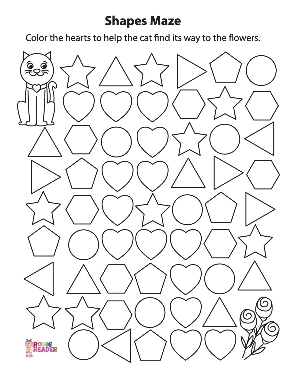 Valentines Printables for Kids - Reading adventures for kids ages 3 to 5